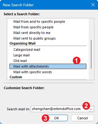 Three Methods For Finding Attachments By Size In Outlook