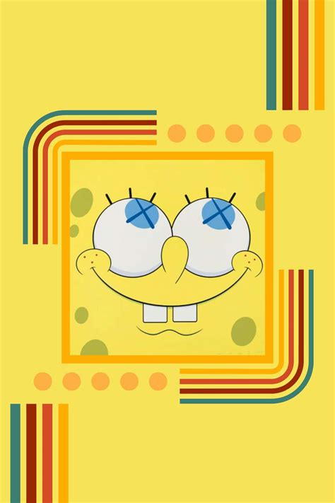 Download Kaws Spongebob A Vibrant Art Piece With A Modern Twist Wallpaper