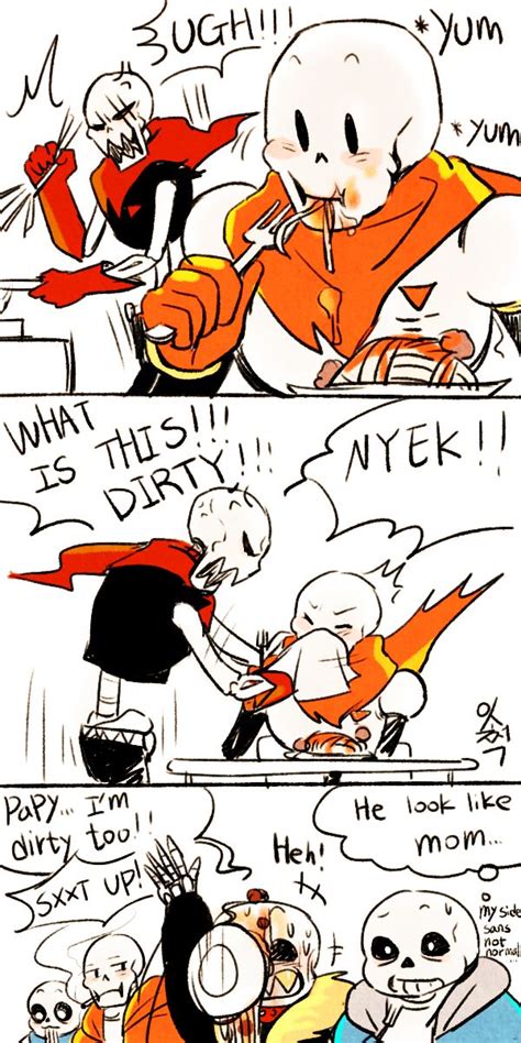 Underfell Comic Sans X Papyrus Hetypetro
