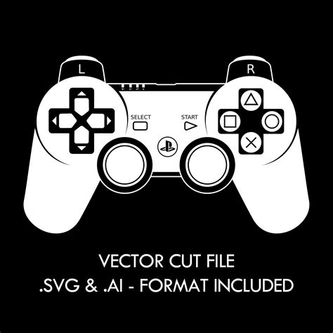 Ps3 Controller Vector