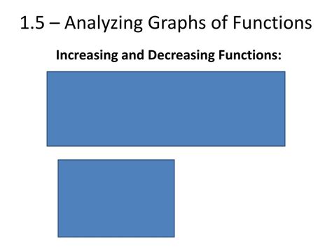 PPT 1 5 Analyzing Graphs Of Functions PowerPoint Presentation Free Download ID 5827690