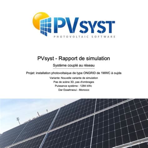 Design Your Solar Energy Photovoltaic With System Pvsyst By Med Gj Fiverr