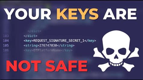 Munur Osman On Linkedin Your Api Keys Are Not Safe In A Native App 🤬