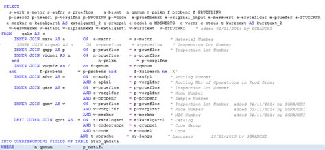 Solved Sql Syntax Review Sap Community