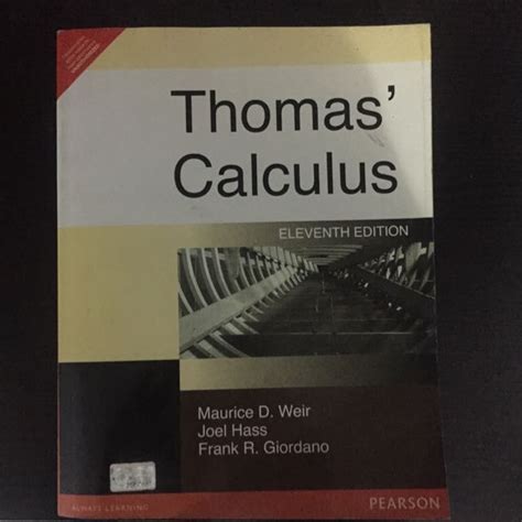 Thomas Calculus 11th Edition Hobbies And Toys Books And Magazines Assessment Books On Carousell