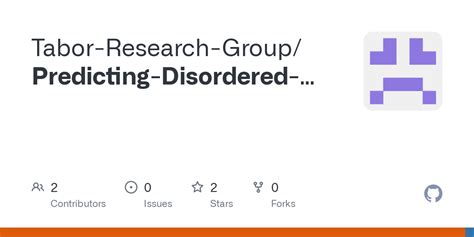 Github Tabor Research Group Predicting Disordered Polymer Folding Behavior Directly From Sequences