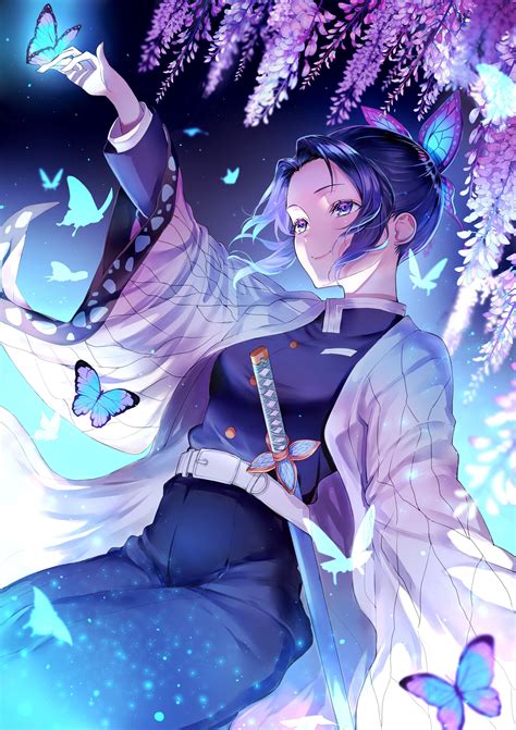 4k Anime Portrait Blue Wallpapers Wallpaper Cave