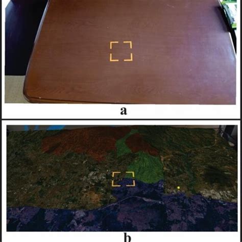 Ar Gis Output A Plane Detection B Augmented Reality Map Download