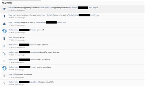 Ha Triggering Shelly Switches Randomly And Bricking Them Configuration Home Assistant Community