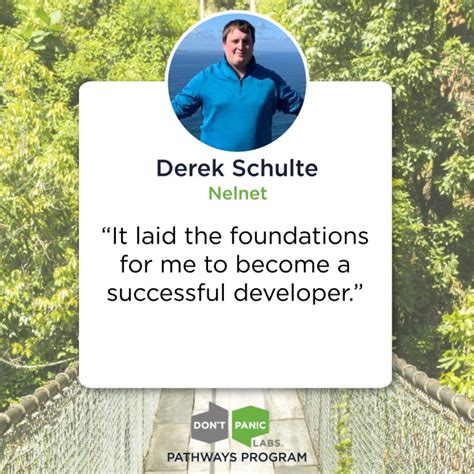 Dont Panic Labs Education On Linkedin Derek Schulte