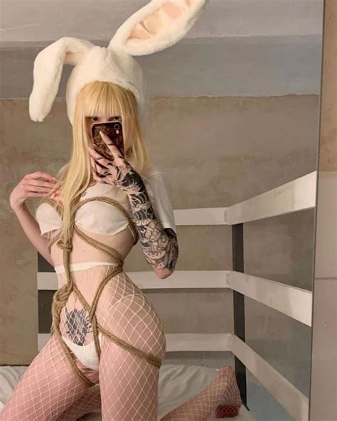 Blonde Bunny Ropes Tatoo Orangeflavour
