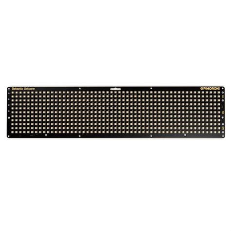 Pico W Smart Led Matrix Galactic Unicorn 53x11 583 Pixels The Pi Hut