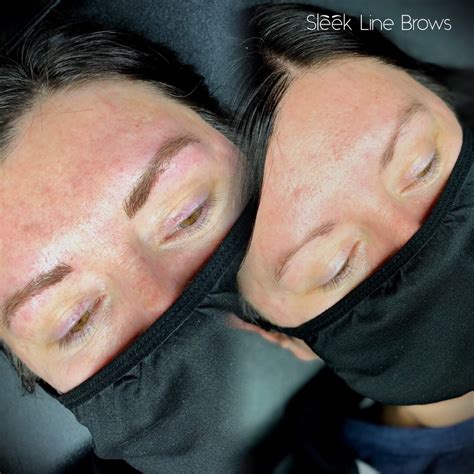 The Difference Between Microblading And Nano Machine Hair Strokes Sleek Line Brows