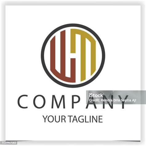 편지 Wm 서클 로고 아이콘 프리미엄 우아한 템플릿 벡터 Eps 10 0명에 대한 스톡 벡터 아트 및 기타 이미지 0명 World Championship 개념