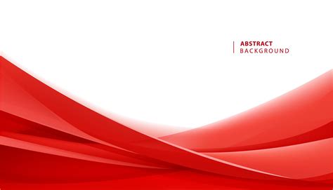 Vector Abstract Red Wavy Background Curve Flow Motion 5251222 Vector Art At Vecteezy