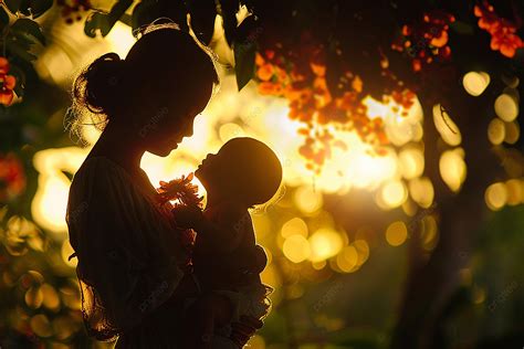 아기를 손에 들고 있는 어머니 어머니의 날 엄마와 아기 배경 배경 일러스트 및 사진 무료 다운로드 Pngtree