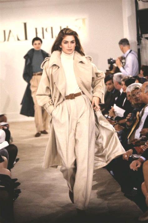Cindy Crawford Ralph Lauren Ready To Wear Springsummer 1991 Cindy