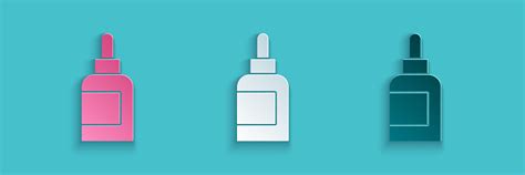 종이 컷 크림 또는 로션 화장품 튜브 아이콘 은 파란색 배경에 격리 여성을위한 바디 케어 제품 종이 아트 스타일 벡터 0명에 대한 스톡 벡터 아트 및 기타 이미지 Istock