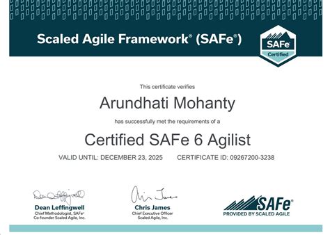 Staragile On Linkedin Safeagilist Scaledagile Agiletransformation