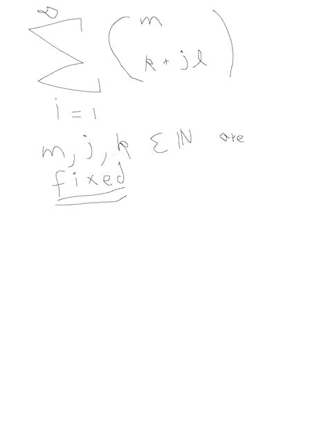 Use Complex Numbers To Find The Summation Of Binomial Coefficients Of The Following General Form