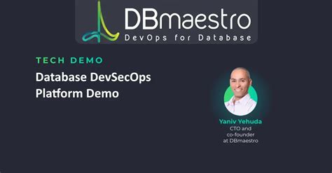 Tech Demo Database Devsecops Platform Demo