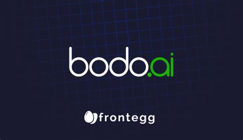 Bodo Ai Boosts User Experience And Achieves Faster Growth With Fronteggs User Management Platform