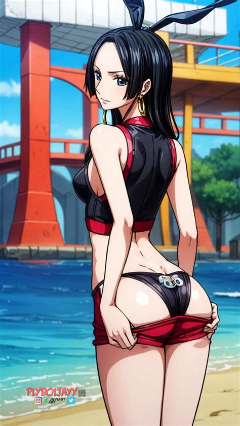 Boa Hancock Undressing By Plyboijayy On Deviantart