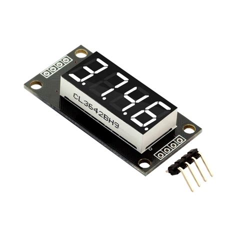 036and Tm1637 7 Segment 4 Bit Digital Tube Led White Display Module For Arduino 189 Picclick Ca
