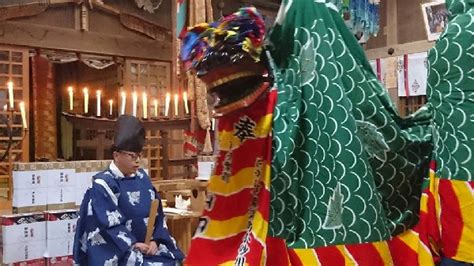 にかほ市小砂川地域で年越しの準備中 伝統の獅子舞としめ縄作り 秋田のがんばる集落応援サイト あきた元気ムラ
