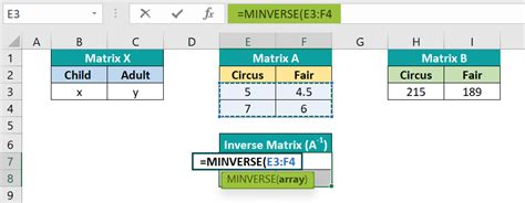 Inverse Matrix In Excel Formula Example How To Invert Matrix Inverse Matrix In Excel Formula Example How To Invert Matrix