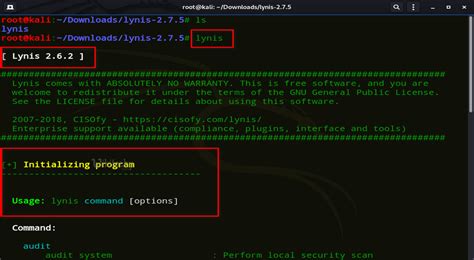 [100 working] lynis penetration testing tools kali linux kali