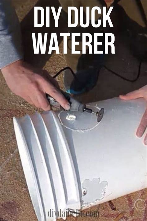 How To Make A No Mess Duck Waterer Artofit