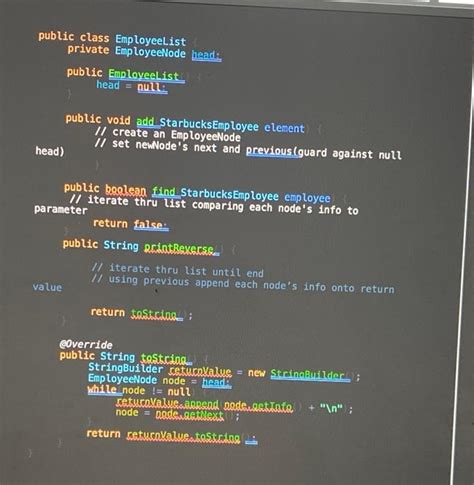 Solved Singly List Complete Add Method Find Method