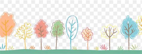 PNG Tree Border Drawing Illustrated Free PNG Rawpixel