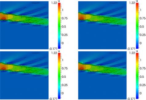 Example 54 Transport Of Species Through A Three Dimensional Domain Download Scientific