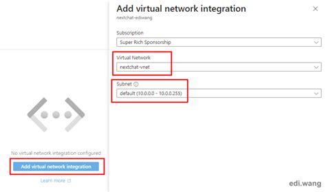 Secure Your Azure Openai Api For Azure App Service With Vnet