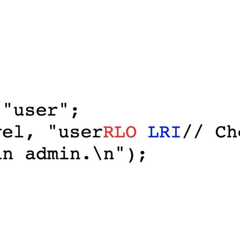 Example Of A Trojan Source Attack In C Where Control Character Are