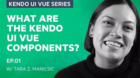 What Are The Kendo Ui Vue Components 15 Youtube