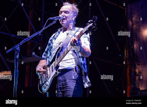 Guy Pratt Play The Bass During The Live Performs With Nick Mason Saucerful Of Secrets Band For
