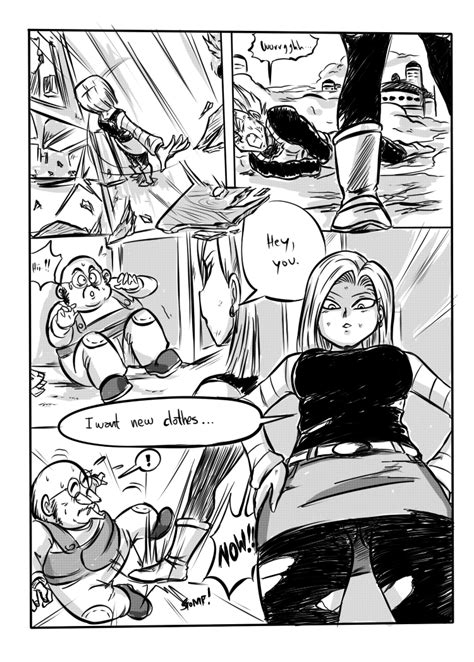 Rule 34 Android 18 Ballbusting Comic Dragon Ball Z English Text