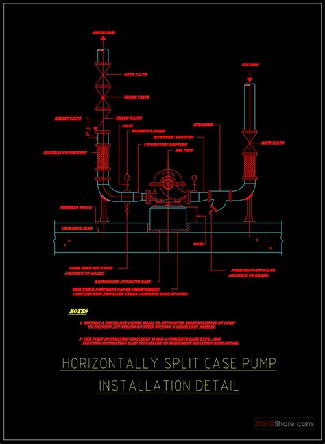 Cad Drawings Pump House Pump Room In Autocad Download Cad Free 3 59 Mb Bibliocad