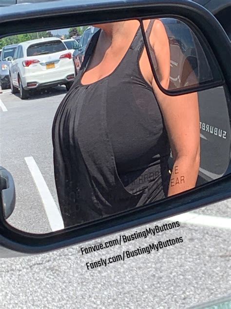 “objects in mirror are bigger than they appear”🤣😉🥰 r bustingmybuttons