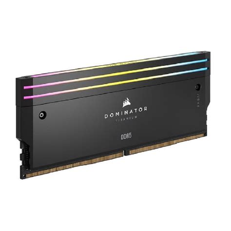 قیمت و خرید رم دسکتاپ Ddr5 دو کاناله 6600 مگاهرتز Cl32 کورسیر مدل Dominator Titanium ظرفیت 64