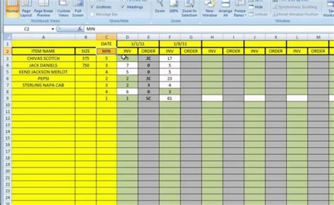 Stock Inventory Excel Template Db Excel Com