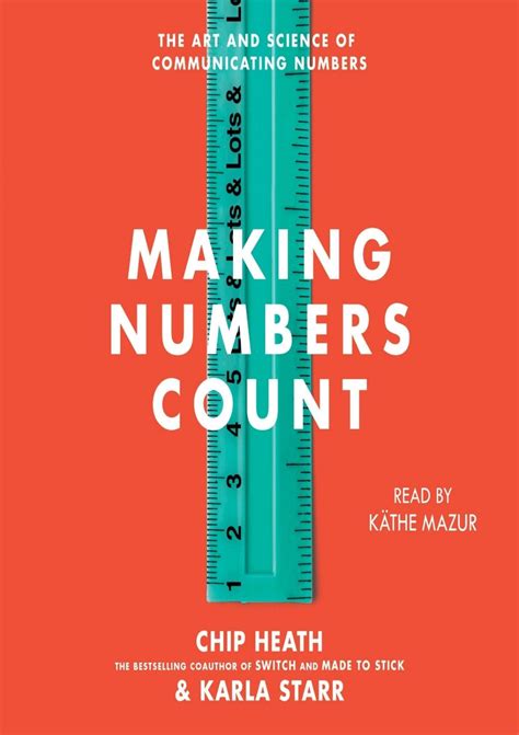 Pdf Making Numbers Count The Art And Science Of Communicating Numbers Ipad