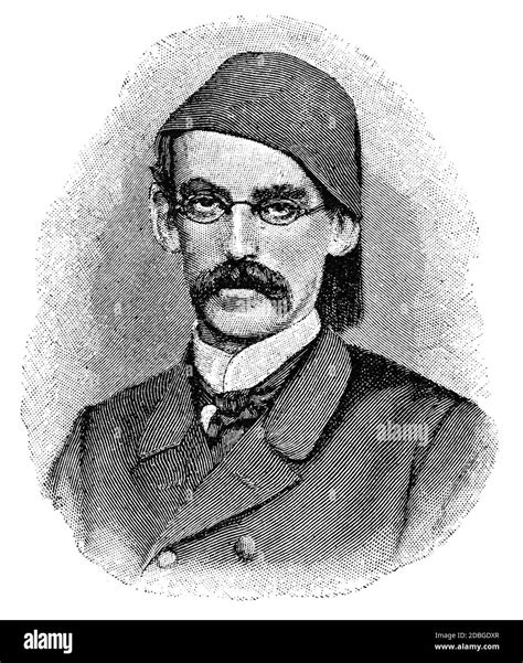 Portrait Of Mehmed Emin Pasha Was An Ottoman Physician Of German Jewish