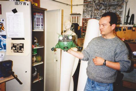 Former Models Visiting Bbc Visual Effects 1997 Ganymede And Titan