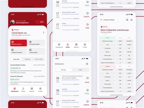 Financial Reporting App By Sayid Moghadam For Pixi ™ On Dribbble