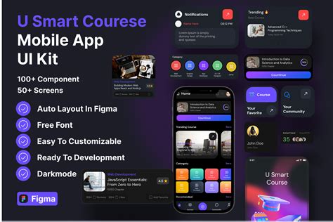 Online Learning Mobile App Design Graphic By Xflow · Creative Fabrica