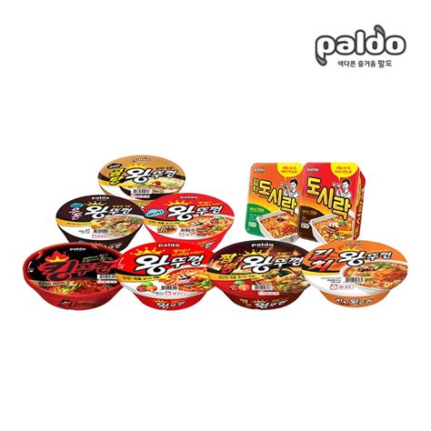 팔도 왕뚜껑110g x 18개입 박스 외 비빔면 킹뚜껑 틈새고기짬뽕 틈새라면 도시락 티몬